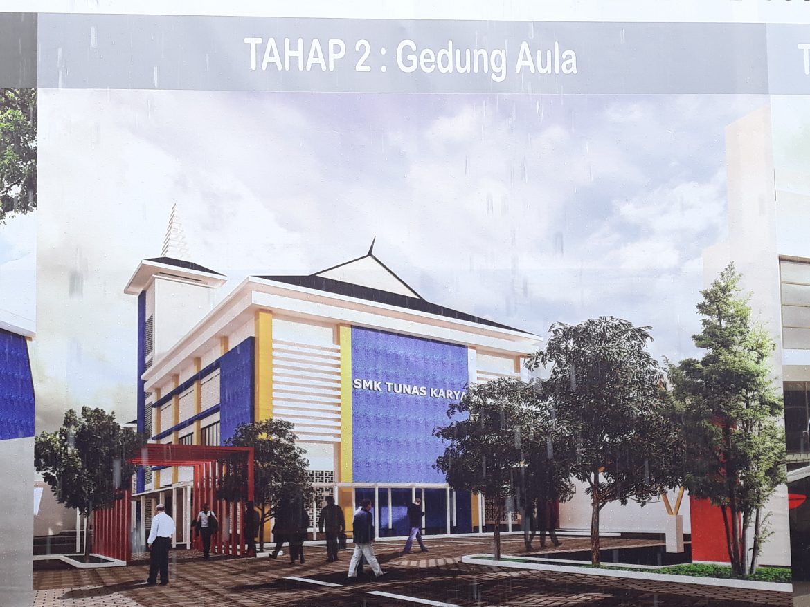 Pembangunan Gedung Baru SMK Tunas Karya Pangkalpinang Resmi Dimulai ...